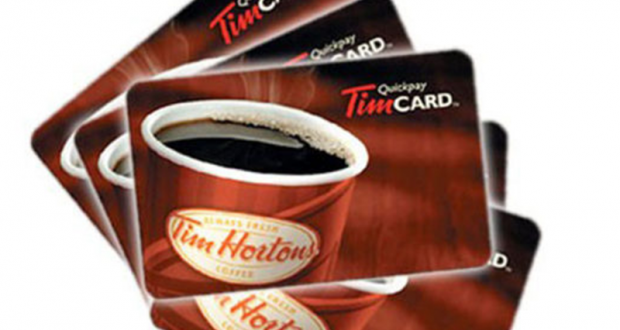 Concours Une Carte Cadeau Tim Horton